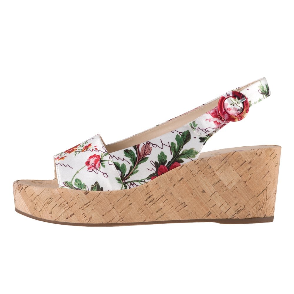 Hogl Ladies Mid Heel Wedge - E Higgs and Sons Shoes